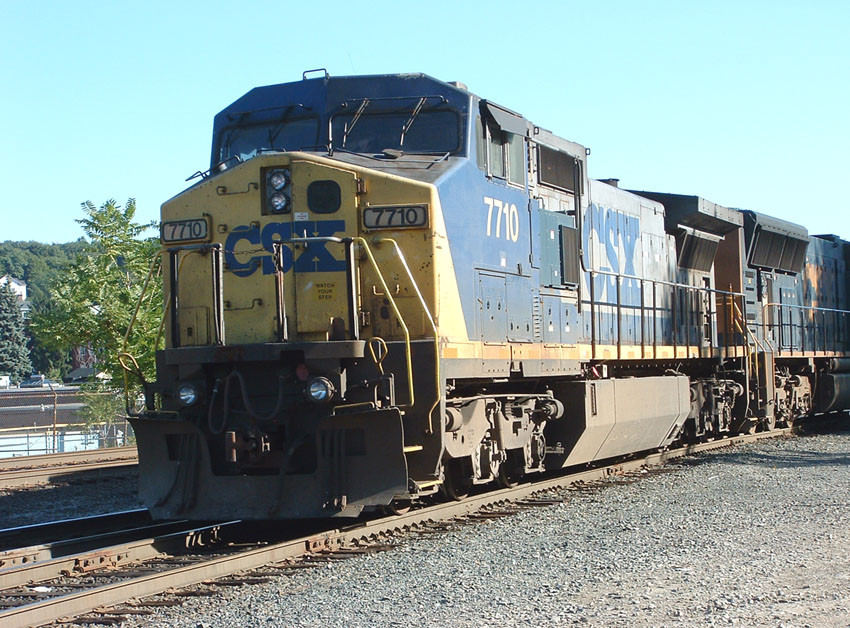 CSX 7710 Worcester MA: The NERAIL New England Railroad Photo Archive