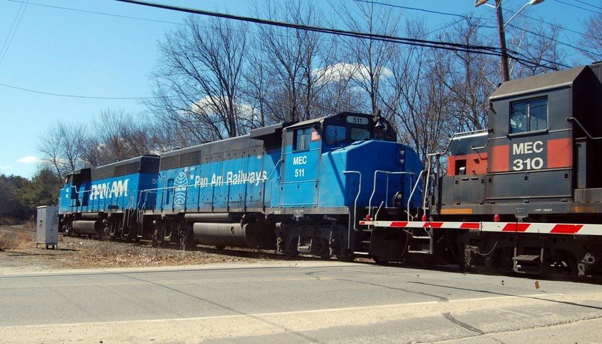 NMED Pan Am 505 and 511 at West Chelmsford: The NERAIL New England ...