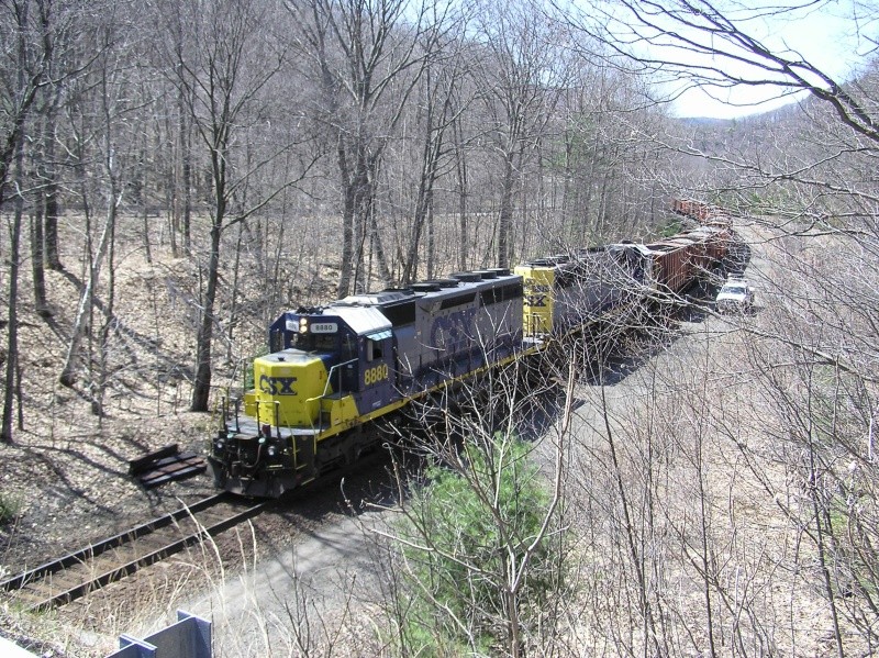 CSX Ballast Train: The NERAIL New England Railroad Photo Archive