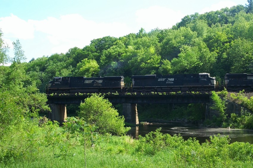 Loaded coal train in Erving MA: The NERAIL New England Railroad Photo ...