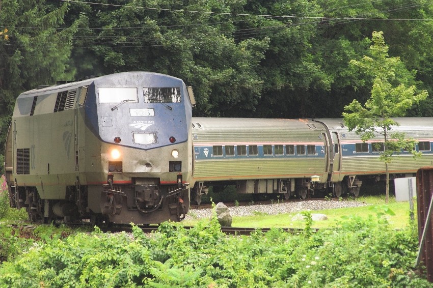 Vermonter in Three Rivers MA: The NERAIL New England Railroad Photo Archive