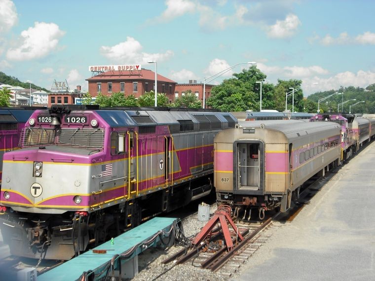 MBTA 1026: The NERAIL New England Railroad Photo Archive