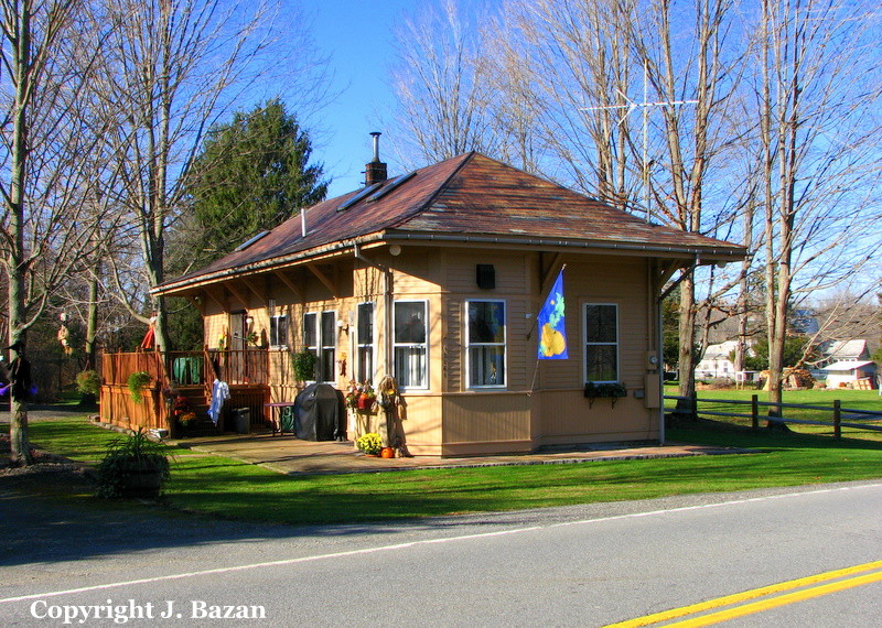 Old B&M Depot At Buskirk, NY: The NERAIL New England Railroad Photo Archive