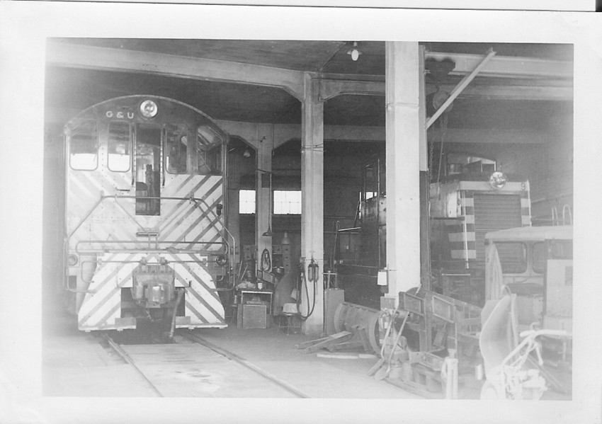 Grafton & Upton engine house: The NERAIL New England Railroad Photo Archive