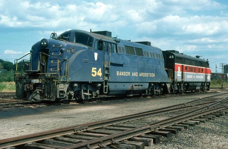 BAR EMD BL2 No. 54 and F3A No. 49: The NERAIL New England Railroad ...