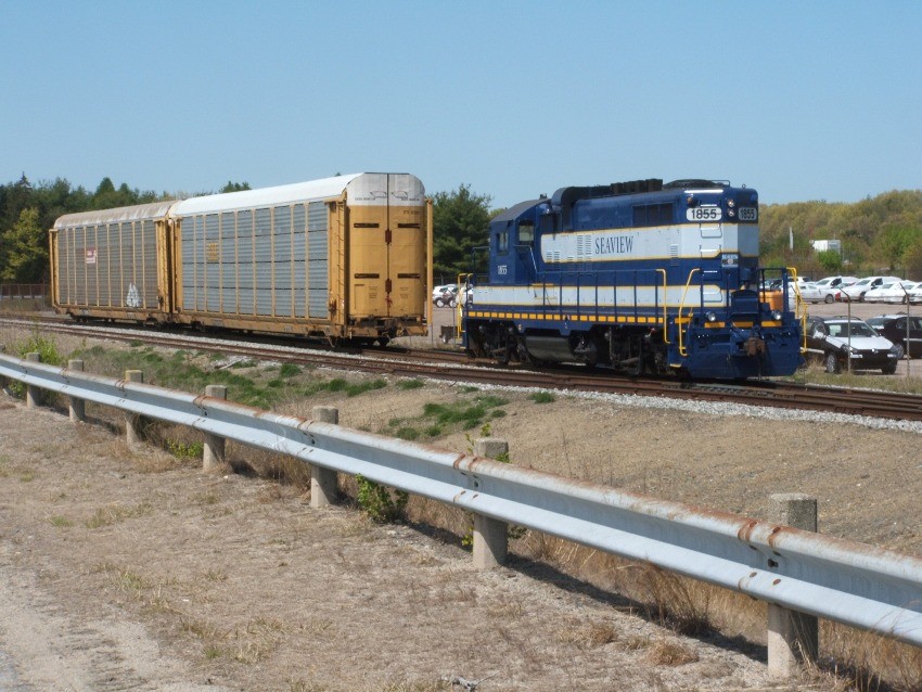 Seaview Railroad switching racks at the Port in Quonset: The NERAIL New ...