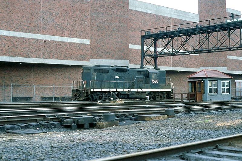MBTA EMD GP9 No. 7536: The NERAIL New England Railroad Photo Archive