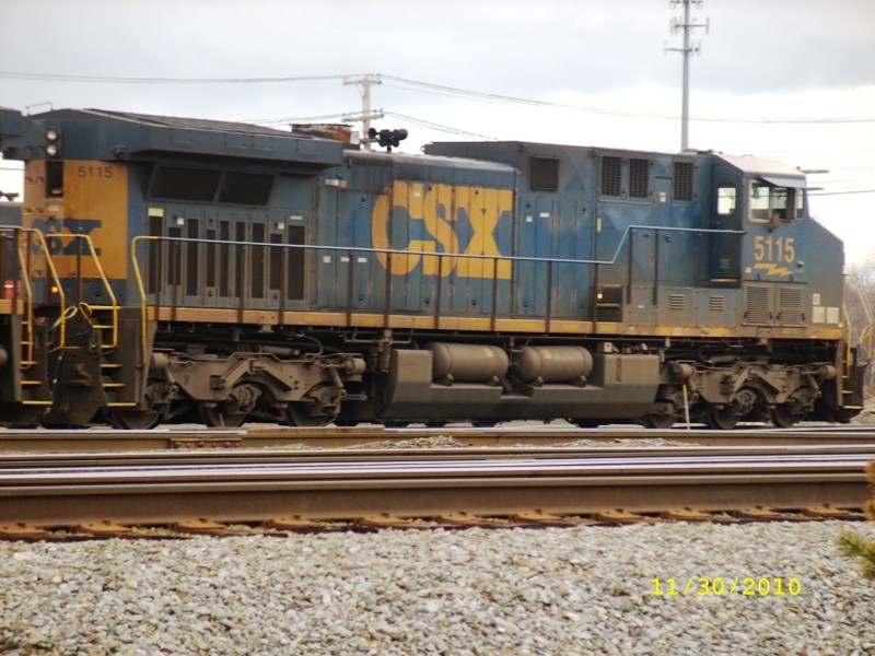 CSX#5115w is a CW44AH and was SEPO last night.: The NERAIL New England ...
