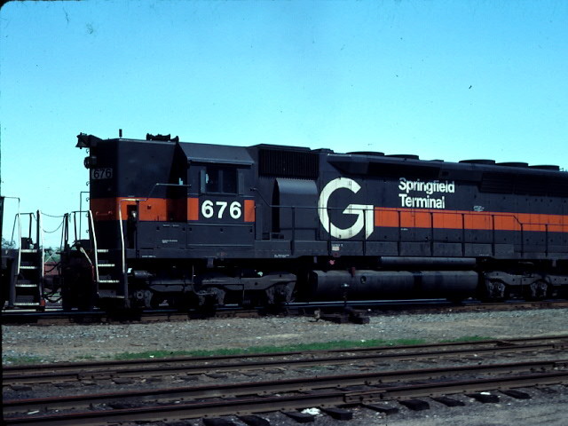 Springfield Terminal 676: The NERAIL New England Railroad Photo Archive