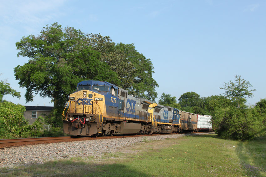 CSX 7775 in Jacksonville Florida.: The NERAIL New England Railroad ...