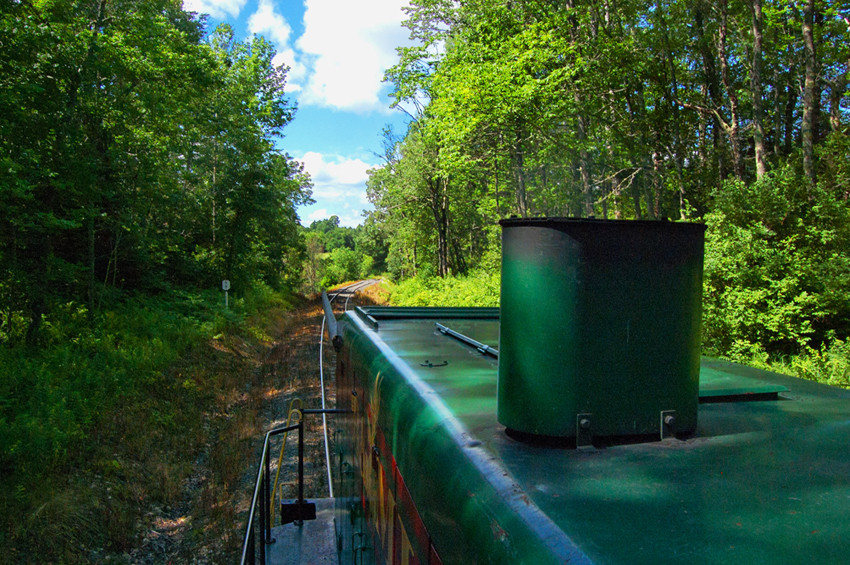 BML#50 approaching MP 4.0 four miles inland from Belfast, ME: The ...