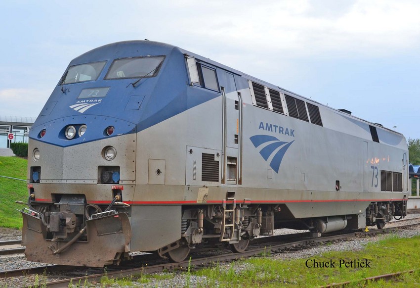 Amtrak engine 73: The NERAIL New England Railroad Photo Archive
