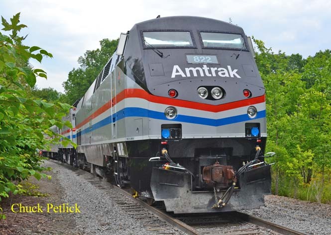 Amtrak engine 822: The NERAIL New England Railroad Photo Archive