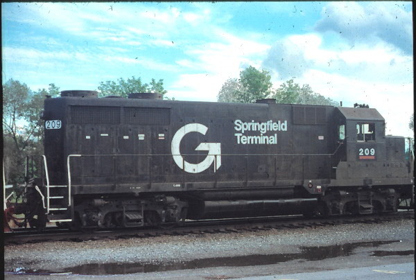 Springfield Terminal 209: The NERAIL New England Railroad Photo Archive