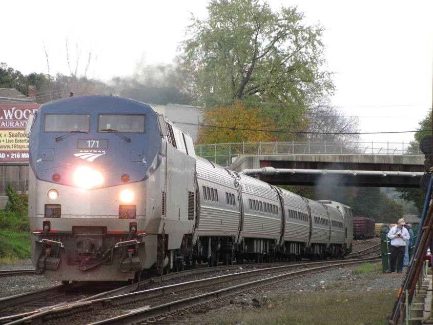 Amtrak Southbound Vermonter: The NERAIL New England Railroad Photo Archive