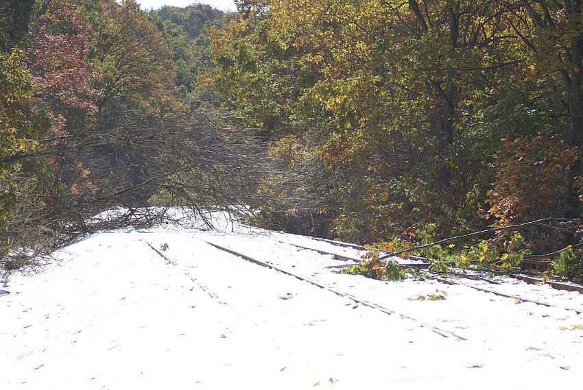 October Nor'easter damage: The NERAIL New England Railroad Photo Archive