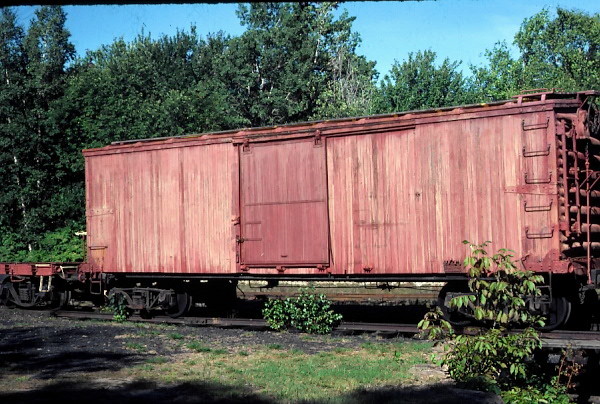 Old wood boxcar: The NERAIL New England Railroad Photo Archive