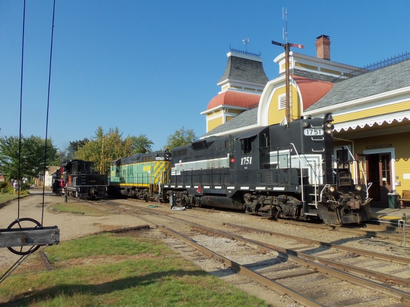 1751 & 1757 First arrival at North Conway: The NERAIL New England ...