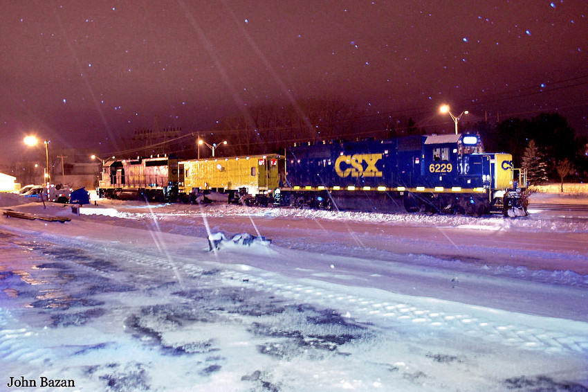 Snow Flanger Train At Pittsfield, MA: The NERAIL New England Railroad ...