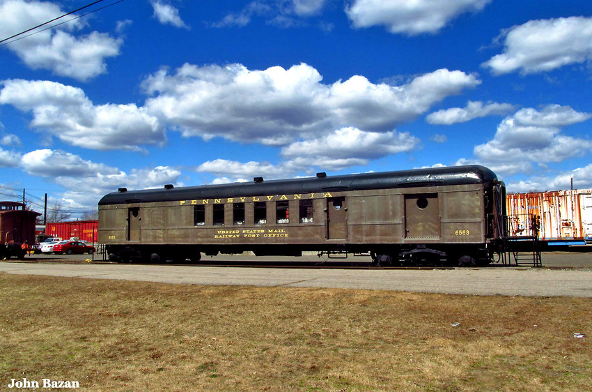 U.S. Mail Car At Danbury: The NERAIL New England Railroad Photo Archive