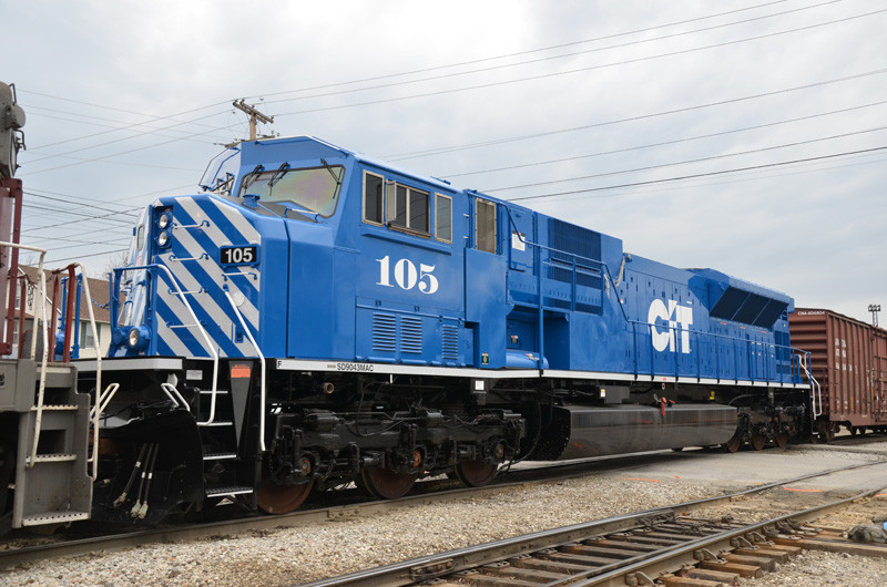 CIT SD90 at St Albans, VT: The NERAIL New England Railroad Photo Archive