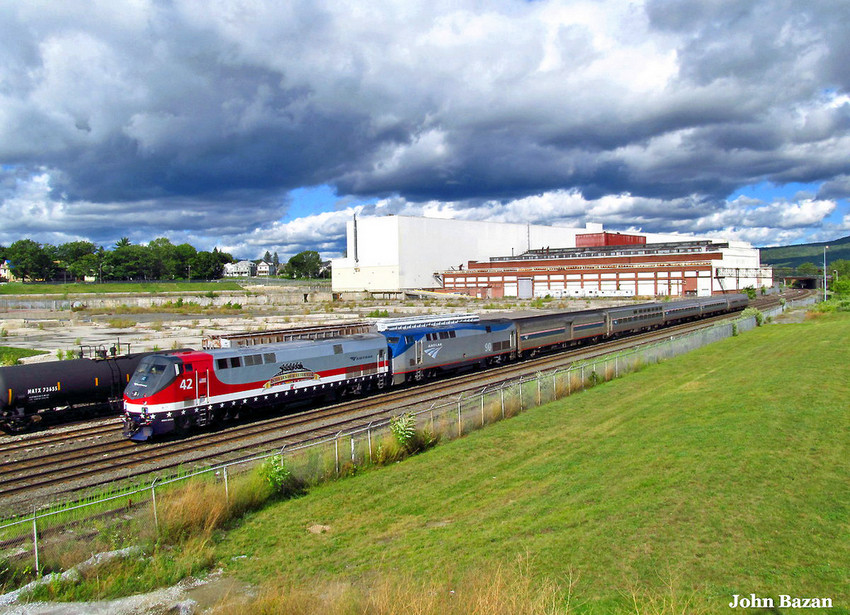 Amtrak 449 At Pittsfield, MA: The NERAIL New England Railroad Photo Archive