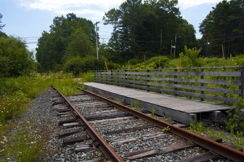 Abandoned Upper Bridge passenger platform (MP 1.0): The NERAIL New ...