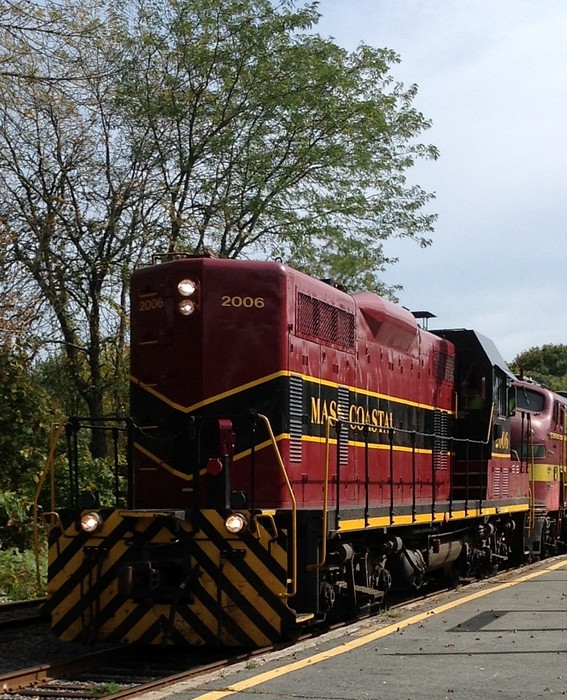 The Cape Cod Central Railroad's Scenic Train On Thursday October 10th ...