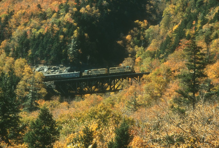 Willey Brook Bridge in Crawford Notch: The NERAIL New England Railroad ...
