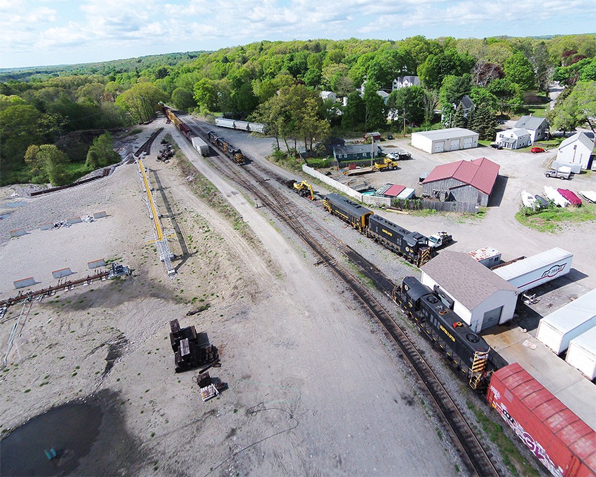 Grafton & Upton Railroad's North Grafton Yard: The NERAIL New England ...