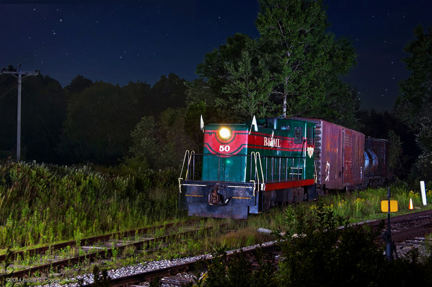 BML#50 at the City Point Central turnout (MP 2.5): The NERAIL New ...