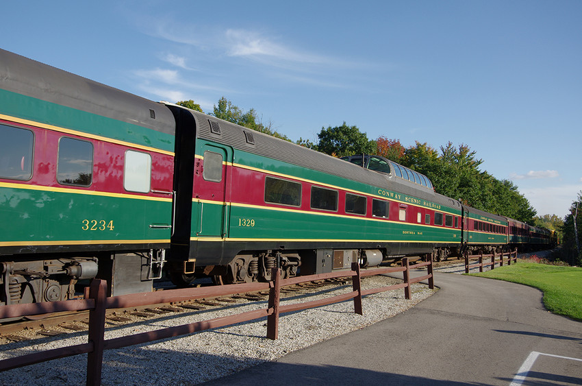 Conway Scenic Railroad Dome Car: The NERAIL New England Railroad Photo ...
