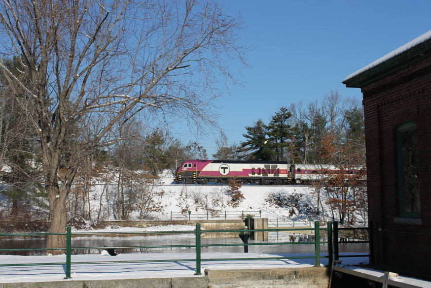 MBTA @ Shirley, MA.: The NERAIL New England Railroad Photo Archive
