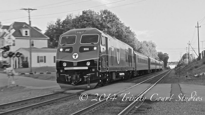 MPI/GE MBTA HSP46 "PEVO" Locomotive On The Haverhill Line: The NERAIL ...
