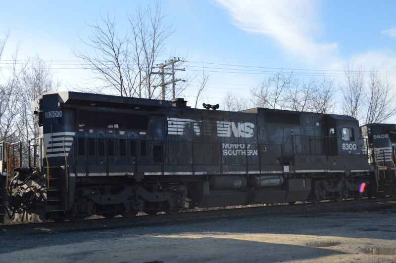 Standard Cab Dash 8 NS#8300: The NERAIL New England Railroad Photo Archive