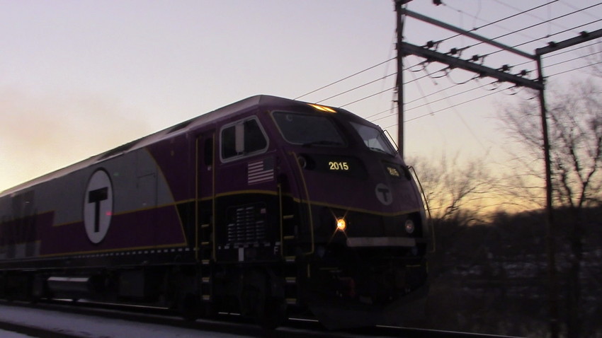 MBTA HSP-46 #2015: The NERAIL New England Railroad Photo Archive