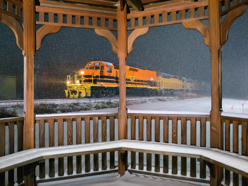NECR train 323 in Waterbury, VT: The NERAIL New England Railroad Photo ...