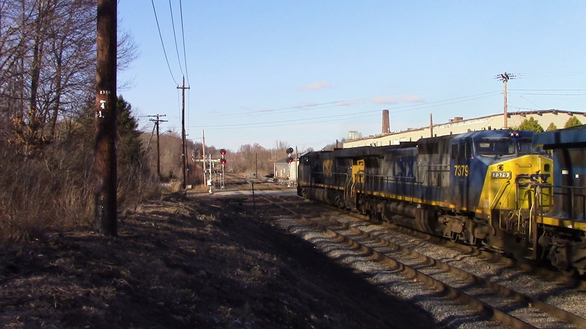 CSX Ex Conrail CW40-8 #7379: The NERAIL New England Railroad Photo Archive