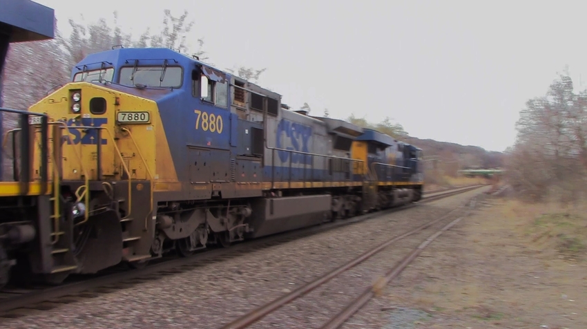 CSX #7880: The NERAIL New England Railroad Photo Archive