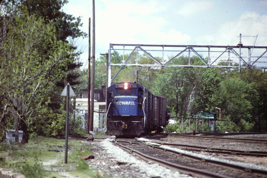 Conrail freight goes onto the Holliston Branch: The NERAIL New England ...