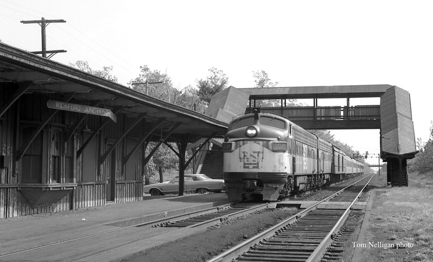 Wickford Junction, before the MBTA: The NERAIL New England Railroad ...