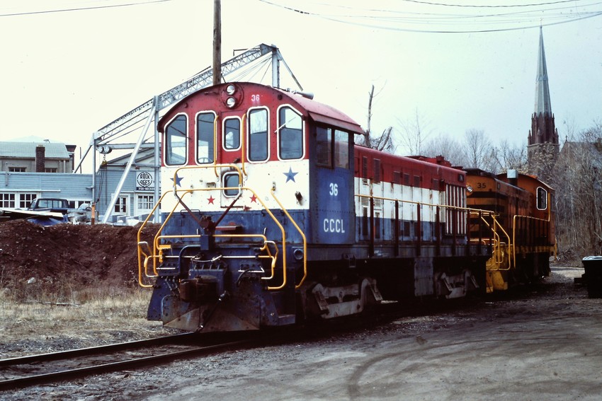Connecticut Central engines 36 and 35: The NERAIL New England Railroad ...