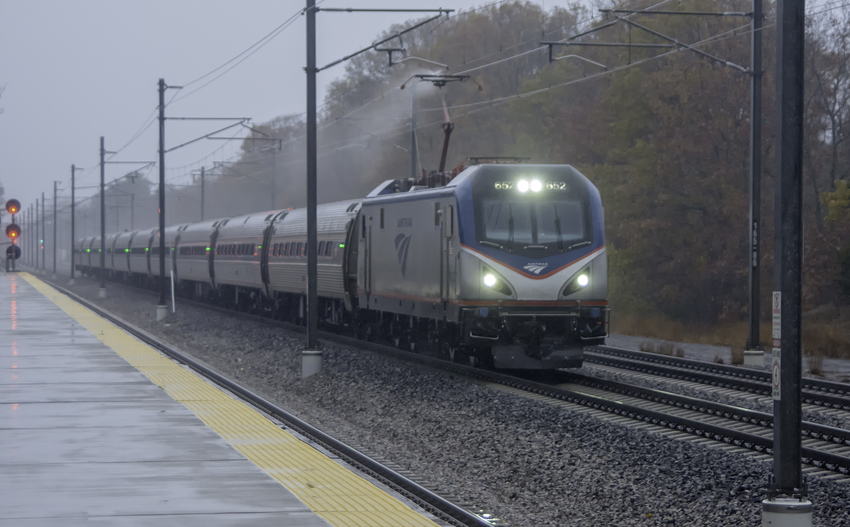 Amtrak Train 137 Passing Wickford Jct: The NERAIL New England Railroad ...