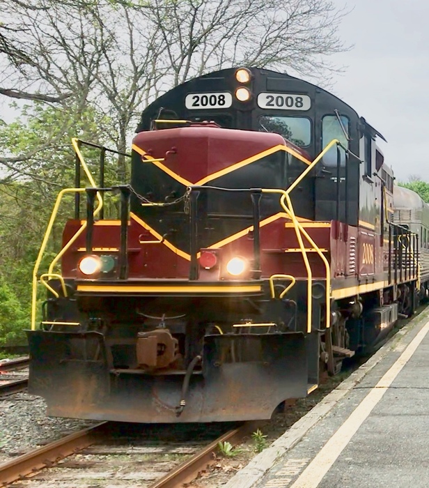 The Cape Cod Central Railroad’s Shoreline Excursion Train On May 19th ...