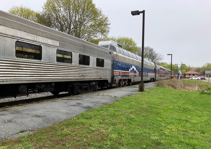 Cape Cod Central Scenic train at West Barnstable: The NERAIL New ...