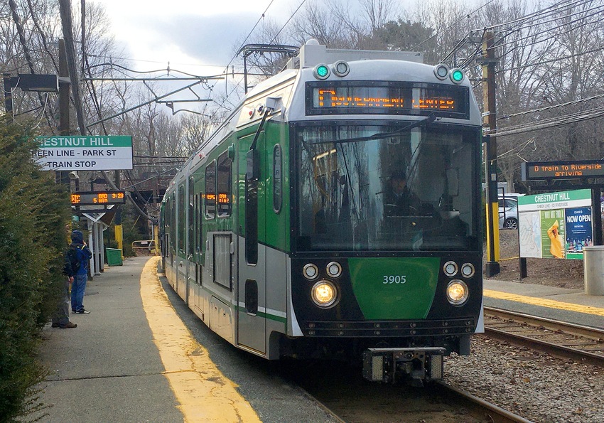 New Type 9 MBTA Green Line cars: The NERAIL New England Railroad Photo ...