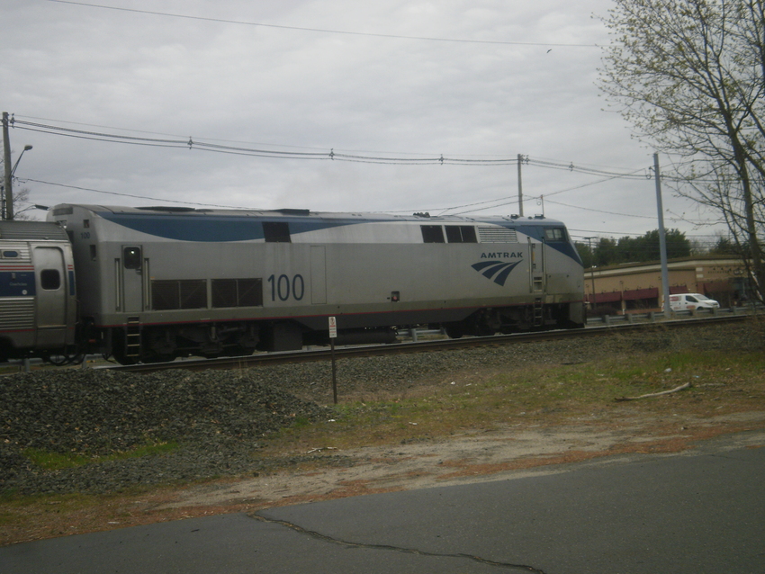 amtk 100 wallingford ct: The NERAIL New England Railroad Photo Archive