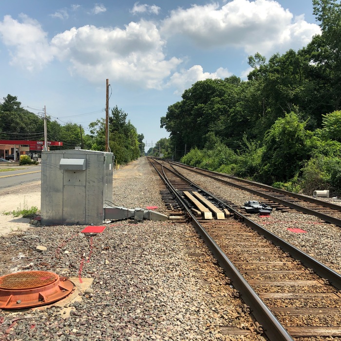 Lowell Line, Looking South in Wilmington: The NERAIL New England ...