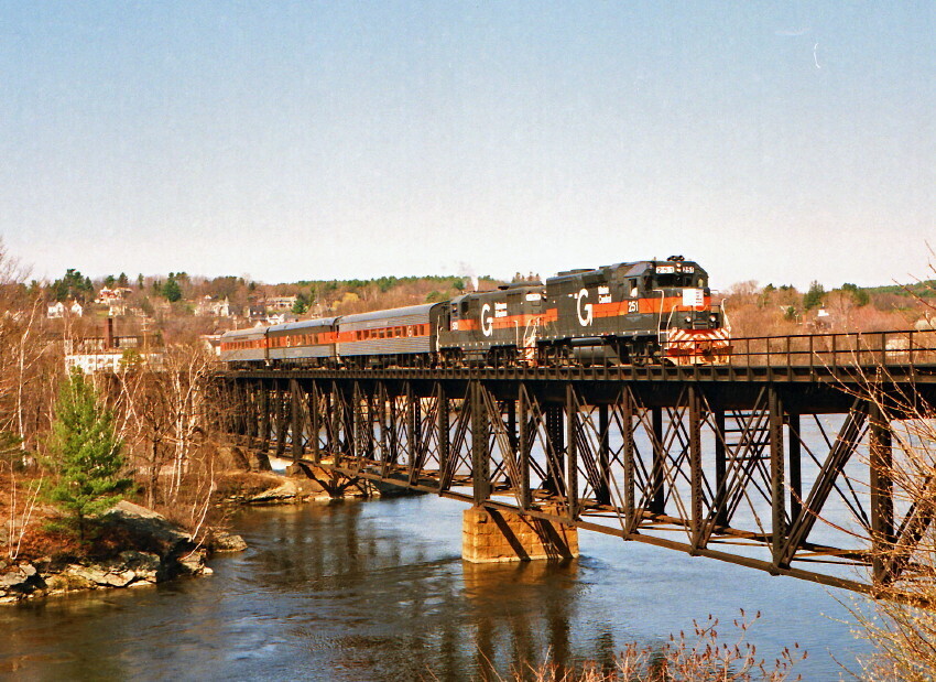 Guilford @ Auburn-Lewiston, Me: The NERAIL New England Railroad Photo ...