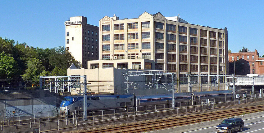 Amtrak 66 Arrives Boston South Station: The NERAIL New England Railroad ...